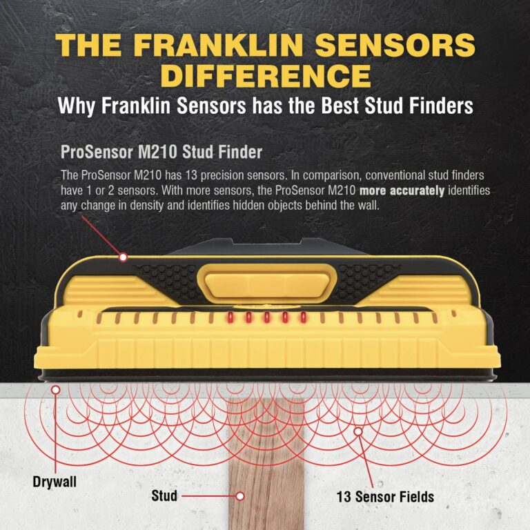 Franklin Sensors ProSensor M210 Stud Finder Review Unveils Precision ...