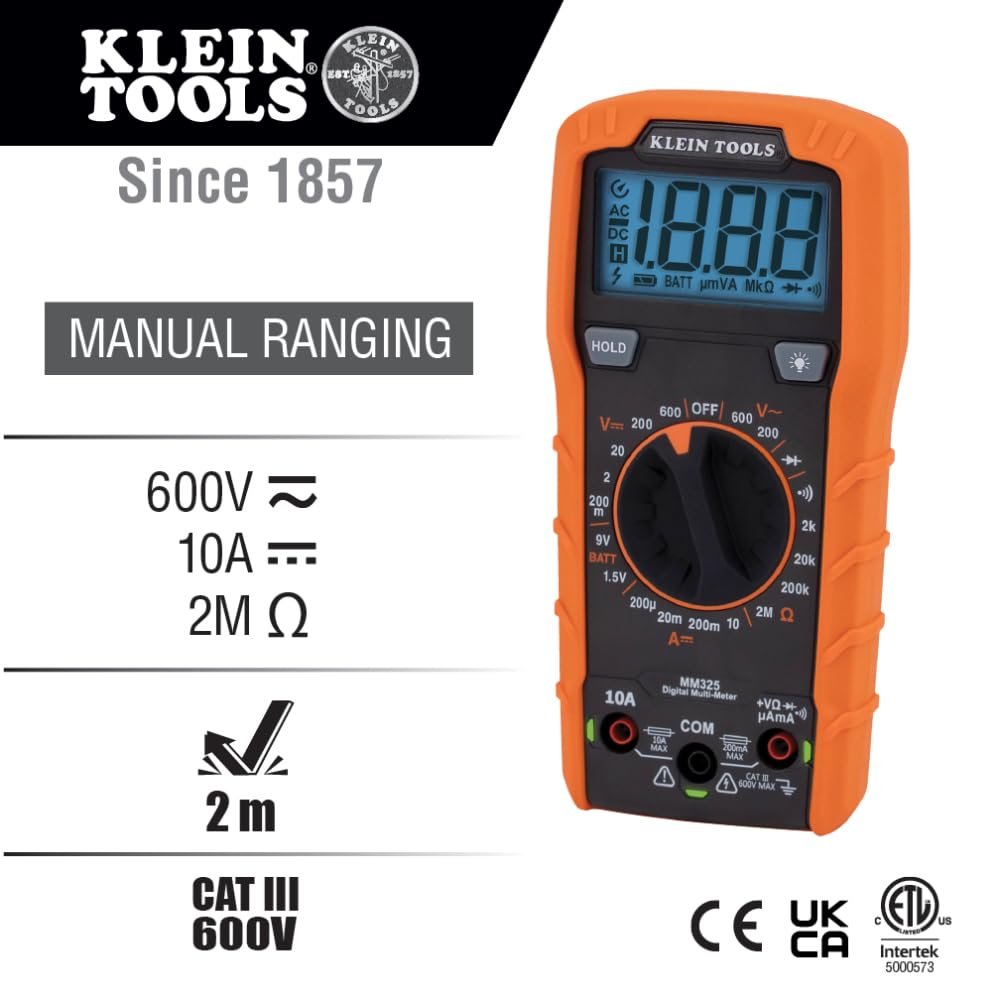 Klein Tools MM325 Multimeter Review Reveals Durable, Accurate ...