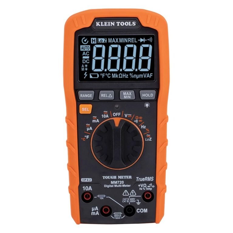 Klein Tools ET600 Multimeter Review Comprehensive Insulation Tester ...